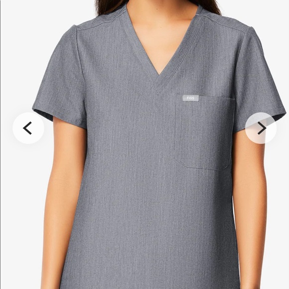 Figs | Tops | Figs Graphite Catarina Scrub Top | Poshmark